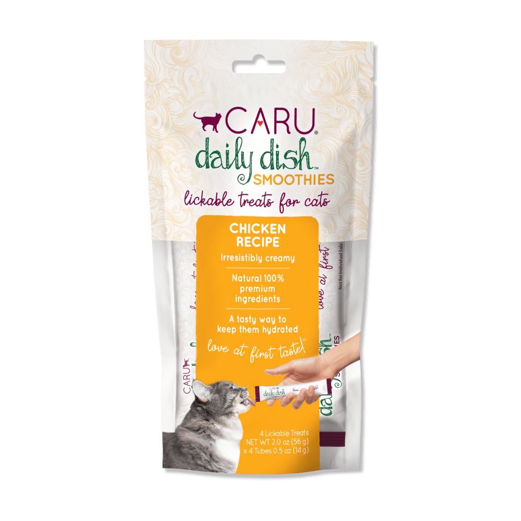 Caru Daily Dish Smoothies Chicken Recipe for Cats - Caru Pet Food