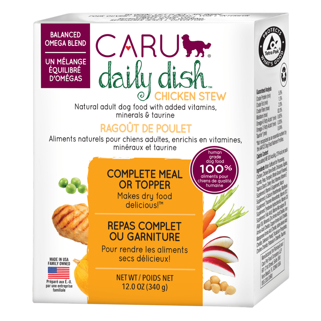 Daily Dish Beef Stew for Dogs - Caru Pet Food