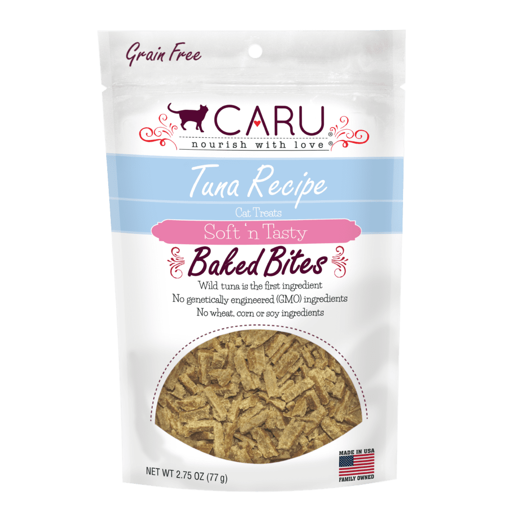 Caru Soft ‘n Tasty Baked Tuna Recipe Bites for Cats - Caru Pet Food
