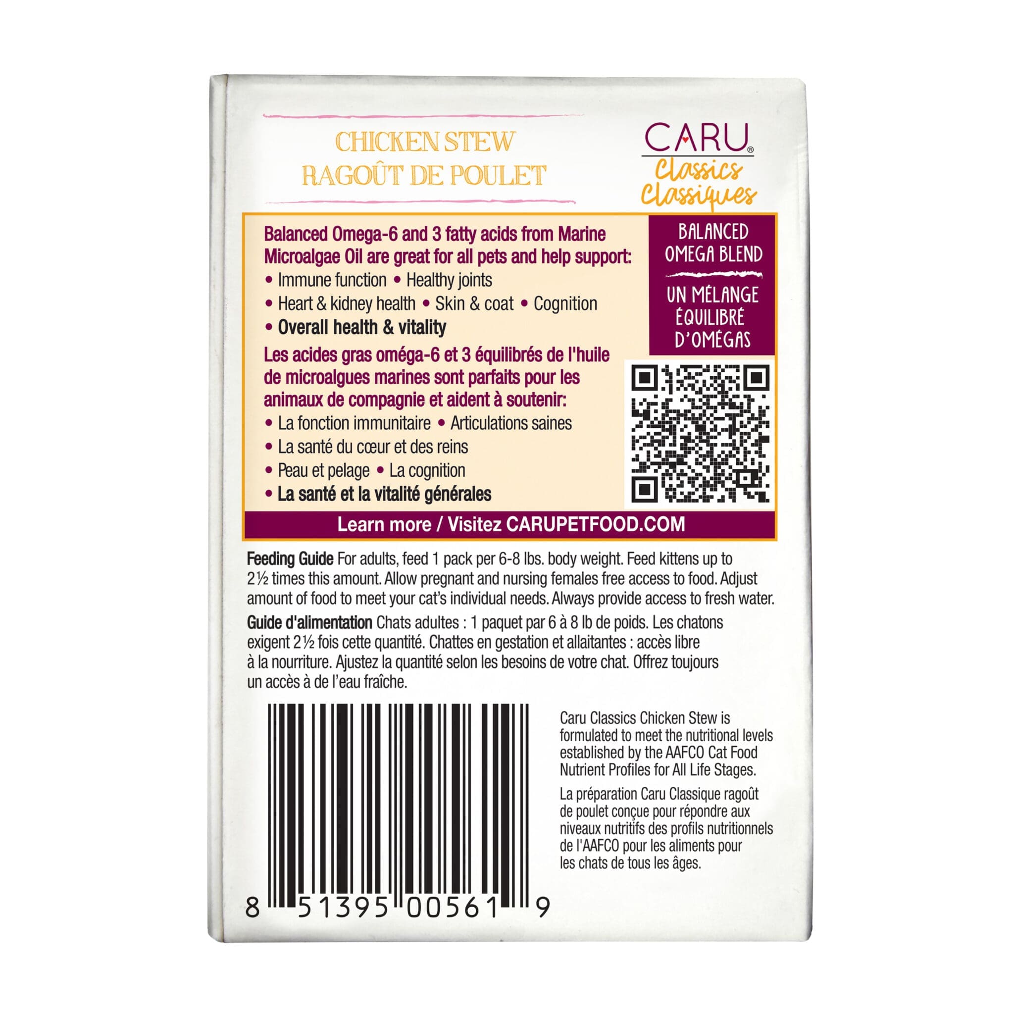 Caru Classics Chicken Stew for Cats - Caru Pet Food